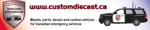 Canada's Largest Emergency Service Diecast Dealer | Custom Diecast.ca